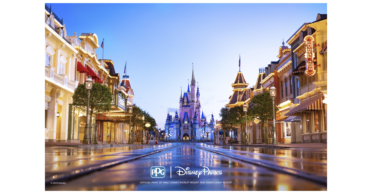 PPG Named Official Paint of WALT DISNEY WORLD® Resort and DISNEYLAND ...